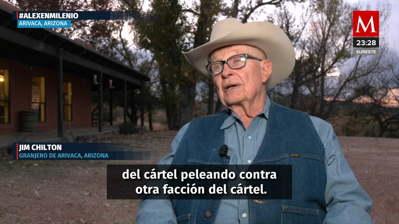 Jim Chilton ciudadano estadounidense, teme por el paso de migrantes en ...