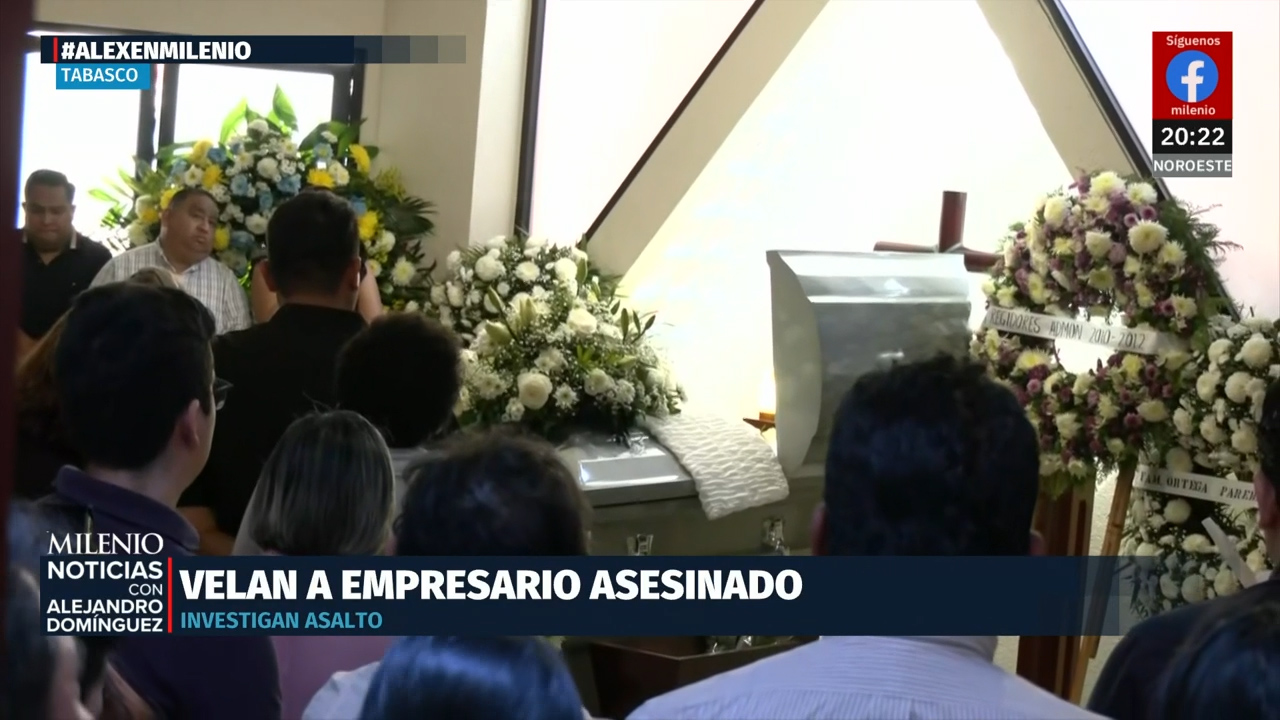 Dan el último adiós al empresario Mario Peralta, asesinado en Tabasco ...