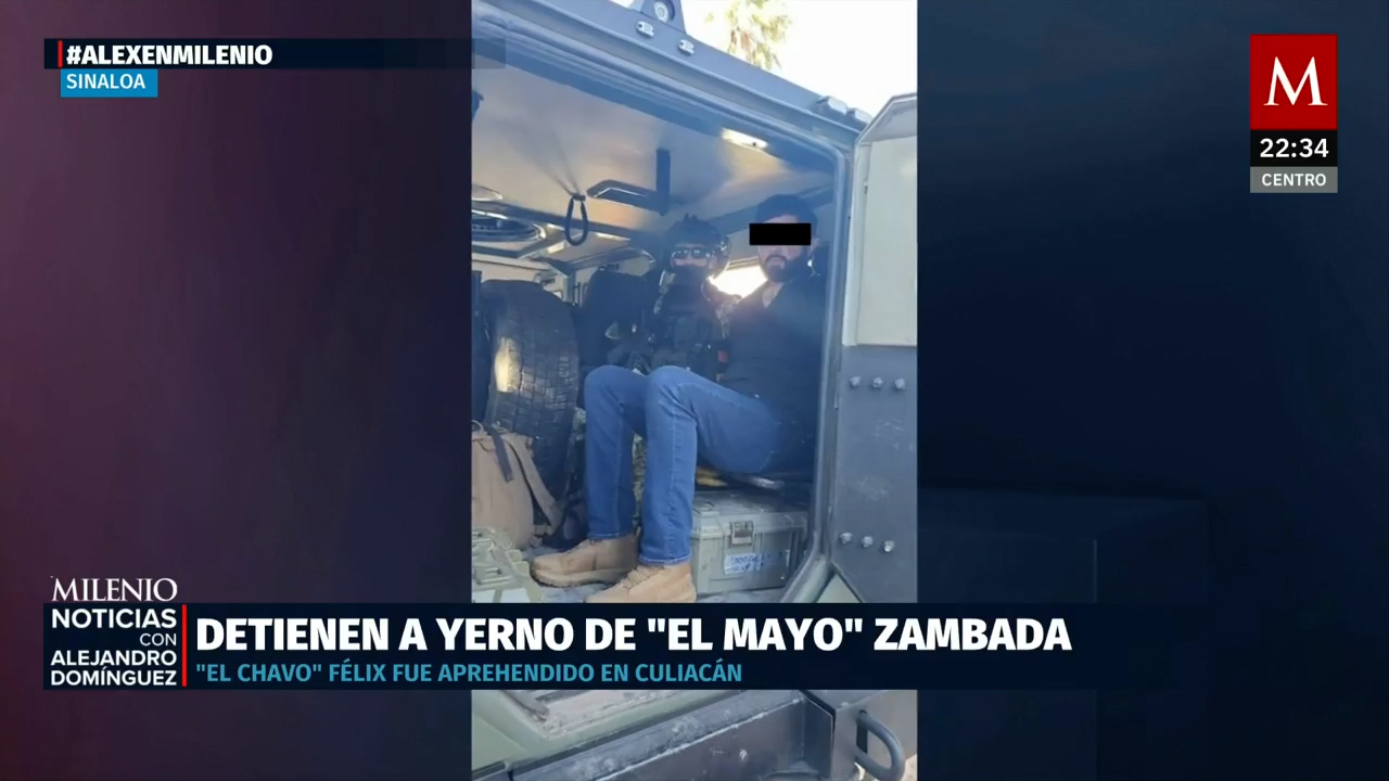 Detienen al yerno de El Mayo Zambada en Sinaloa durante operativo ...