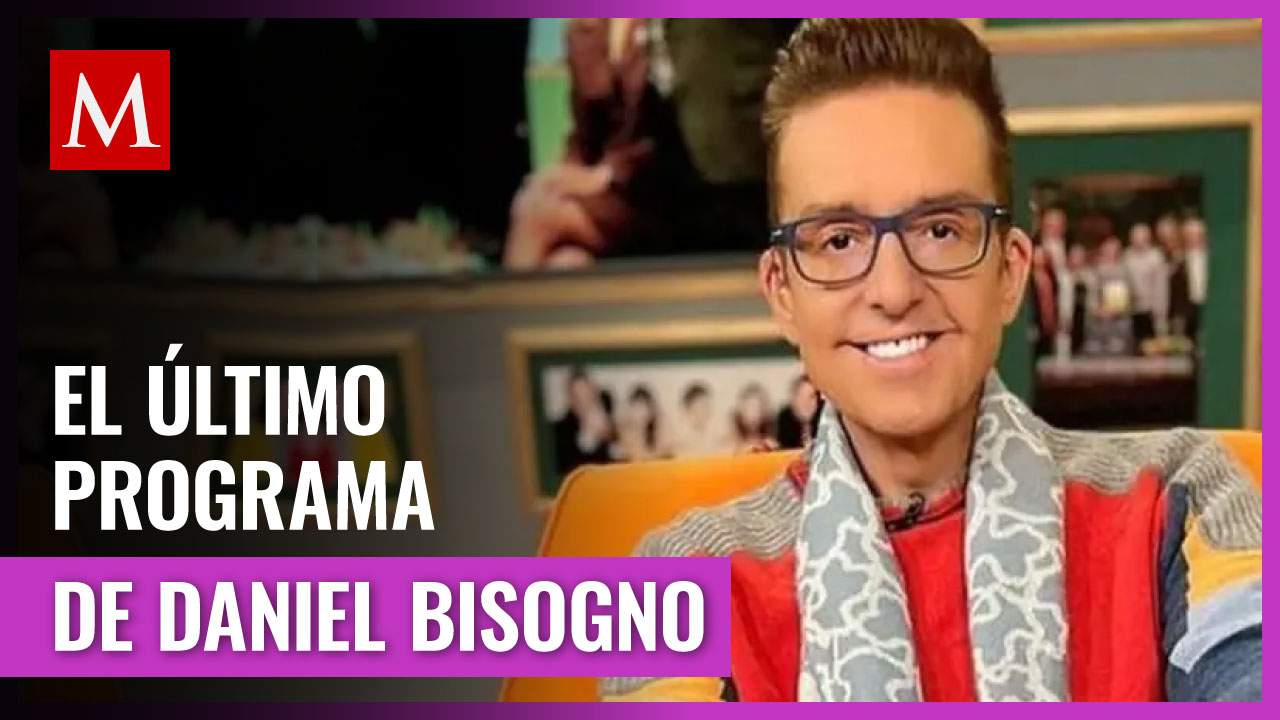Así fue la última aparición de Daniel Bisogno en televisión- Grupo Milenio