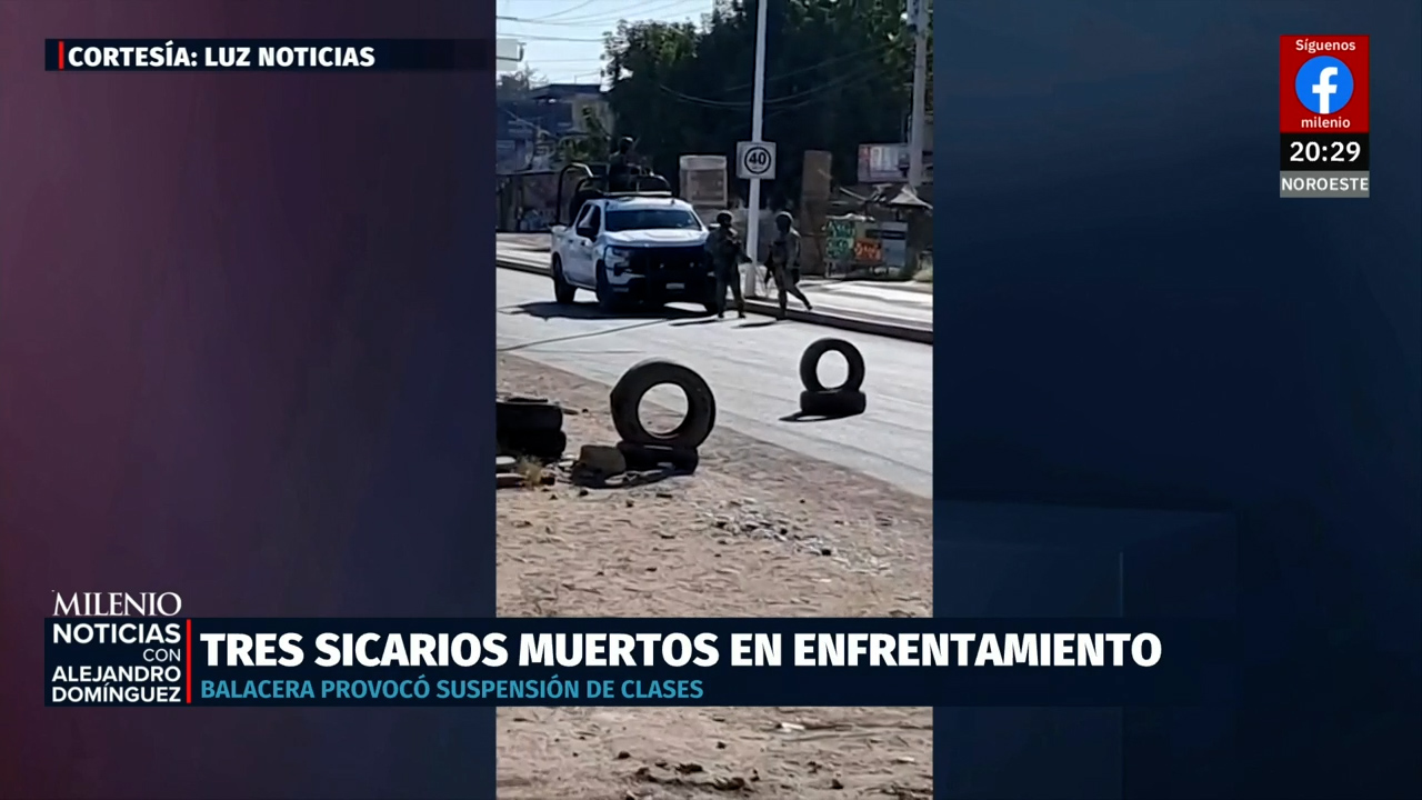 Tres sicarios muertos tras enfrentamiento en Sinaloa- Grupo Milenio