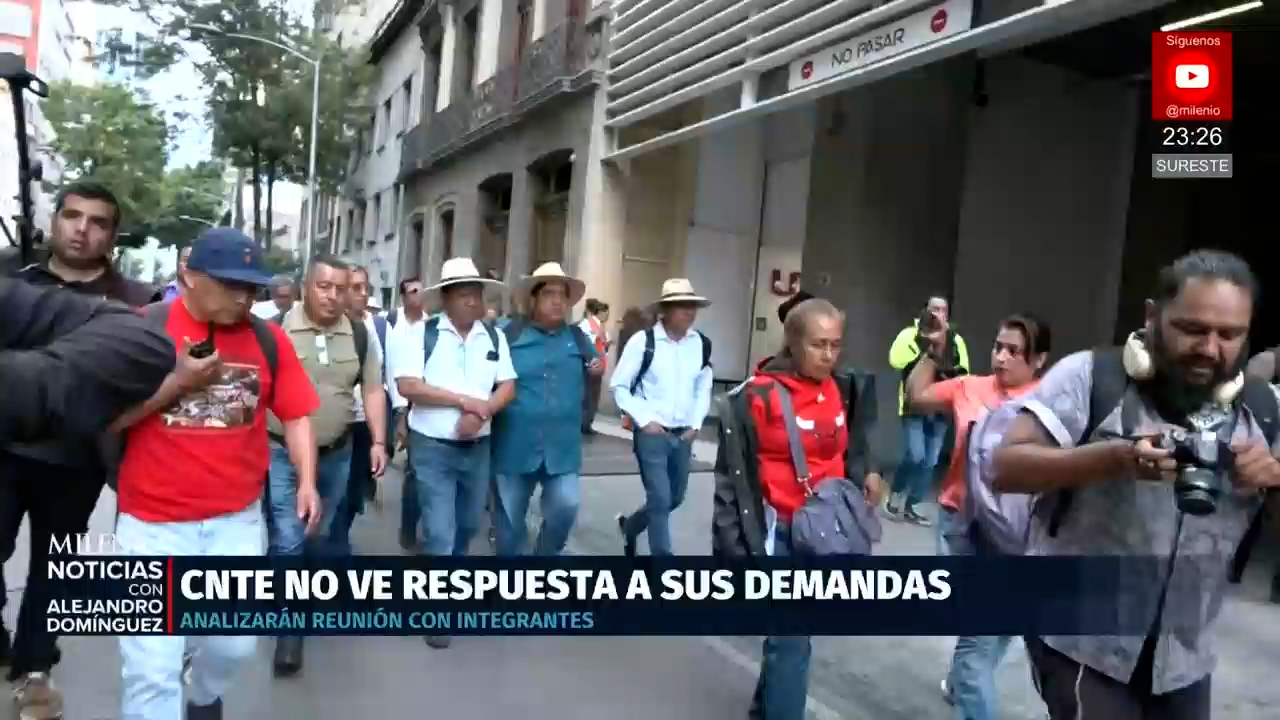 CNTE dice no a propuesta y exige abolir ley del ISSSTE- Grupo Milenio