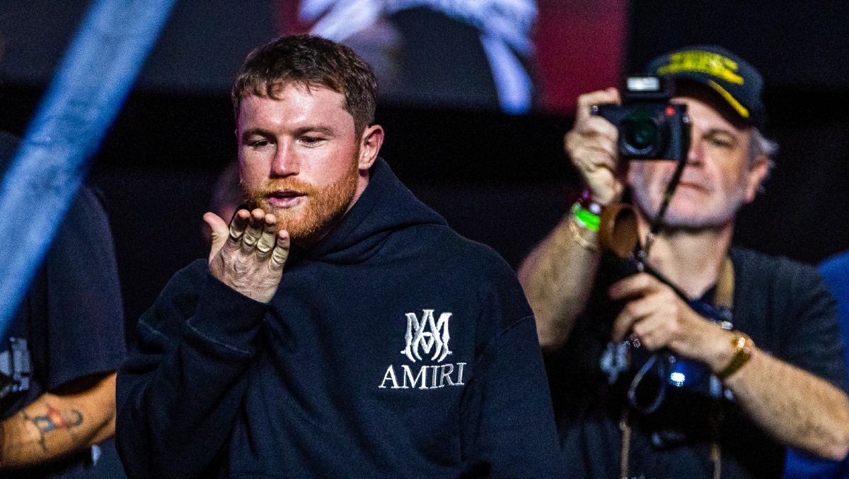 Así fue la entrada de Canelo Álvarez previo a su pelea ante Crawford ...