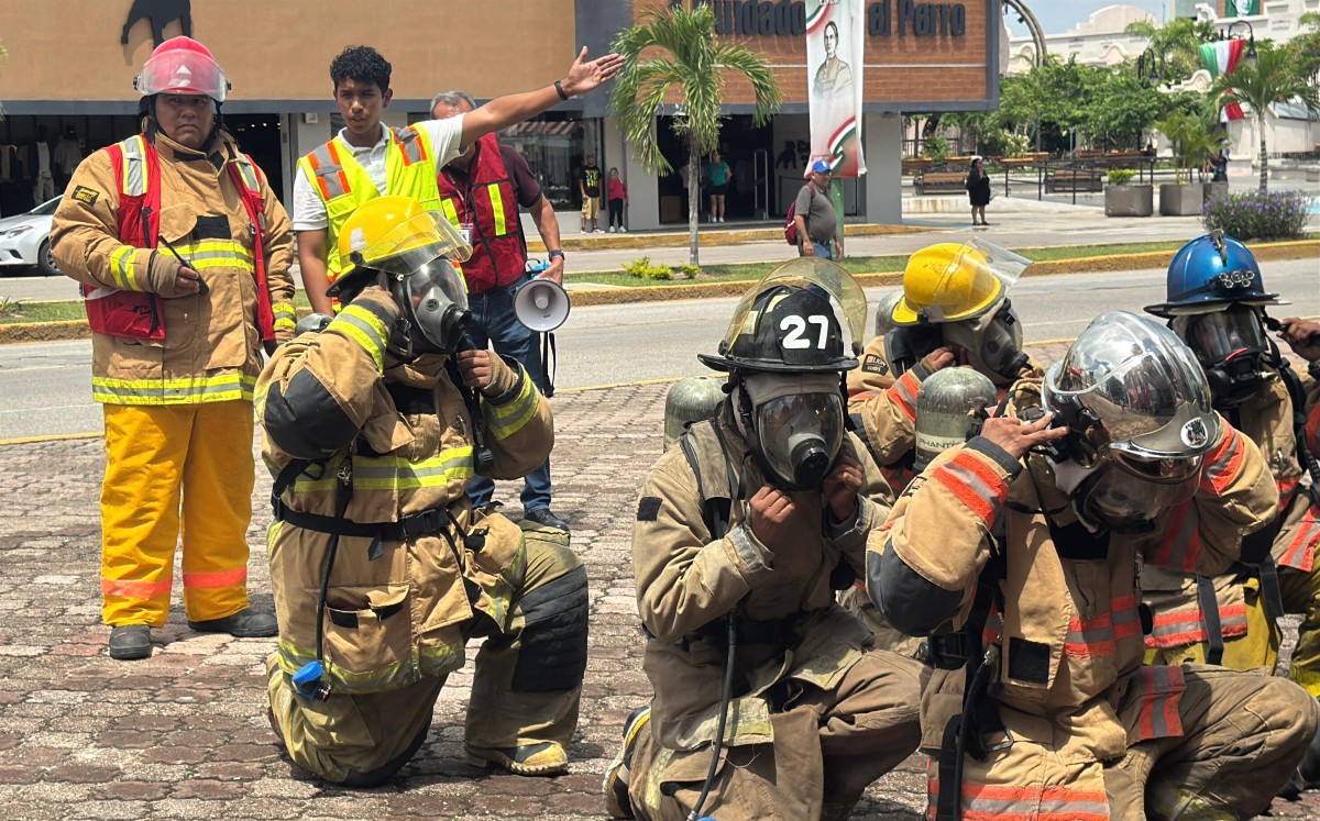Así se vivió el simulacro en Tamaulipas- Grupo Milenio