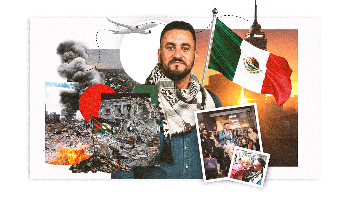 La ruta imposible: México rescata a una familia palestina de Gaza ...