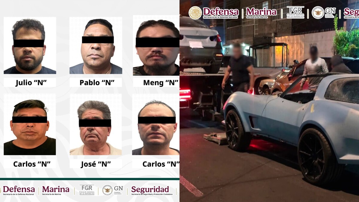 Caen 'Tilín' y su red en CdMx; usaban taller para ocultar droga- Grupo ...