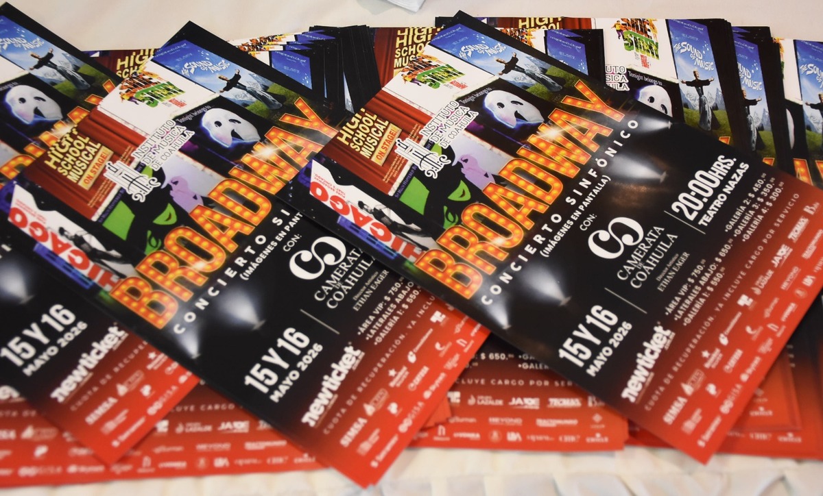 INMUS y Camerata llevarán 'Broadway sinfónico' al Nazas de Torreón ...