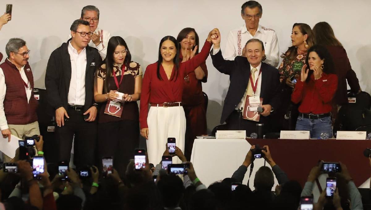 Ariadna Montiel asume la presidencia nacional de Morena- Grupo Milenio