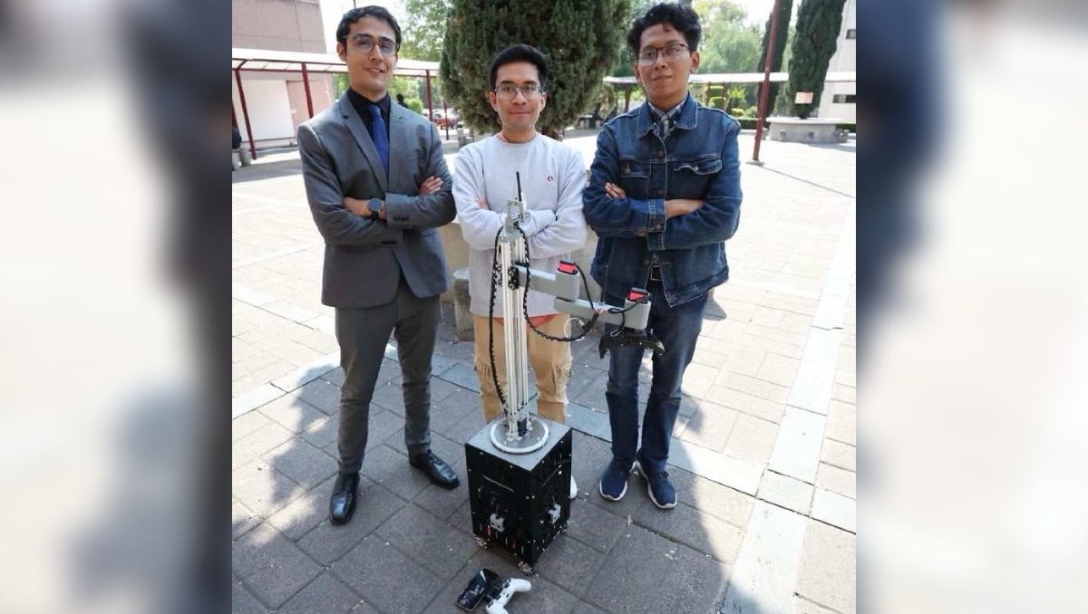 estudiantes-ipn-crean-robot-discapacidad-motriz- Grupo Milenio