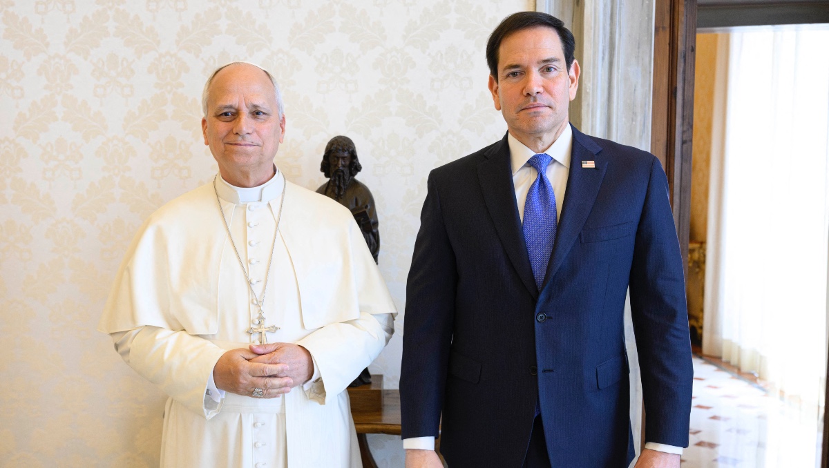 Marco Rubio reúne Papa León XIV aliviar tensiones tras críticas Trump ...