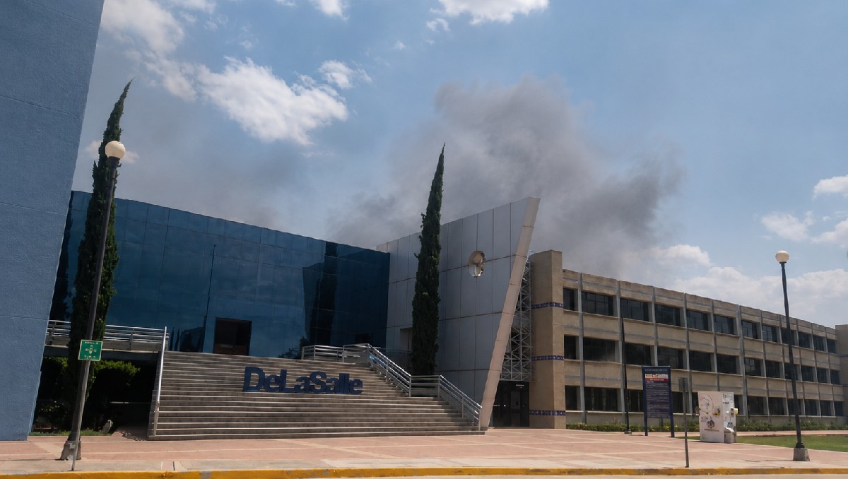 La Salle León: evacuan alumnos por incendio cercano a plantel- Grupo ...