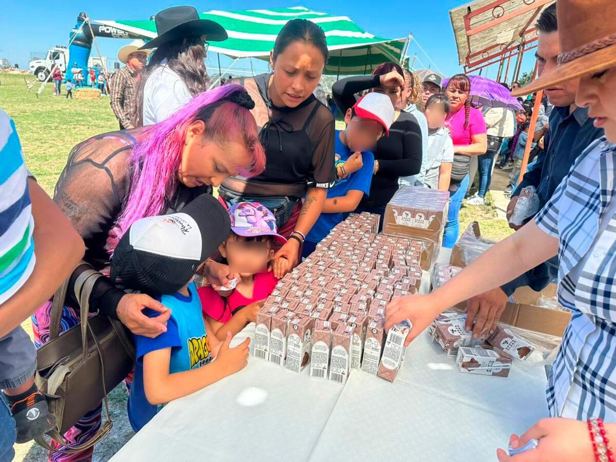 Entregan 12 mil productos lácteos a niñas y niños en Hidalgo- Grupo Milenio