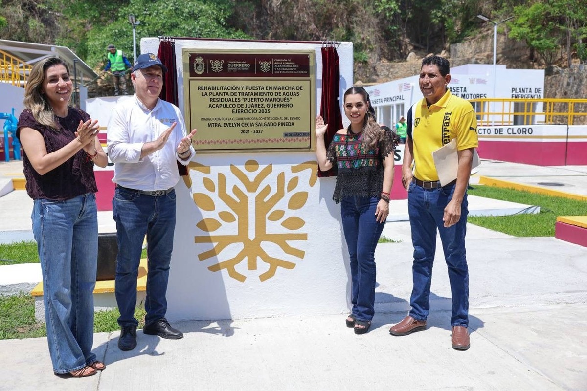 Evelyn Salgado inaugura planta de tratamiento de agua en Acapulco ...