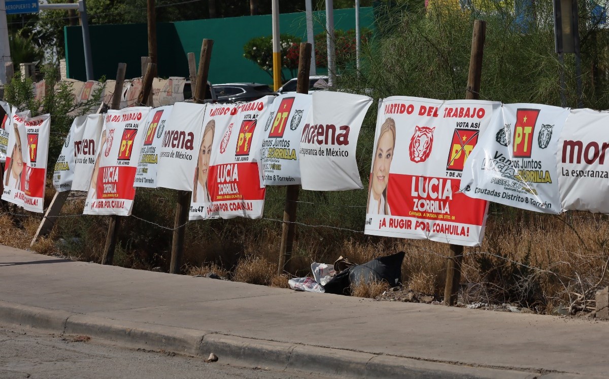 Torreón: denuncian colocación de propaganda política sin permiso- Grupo ...