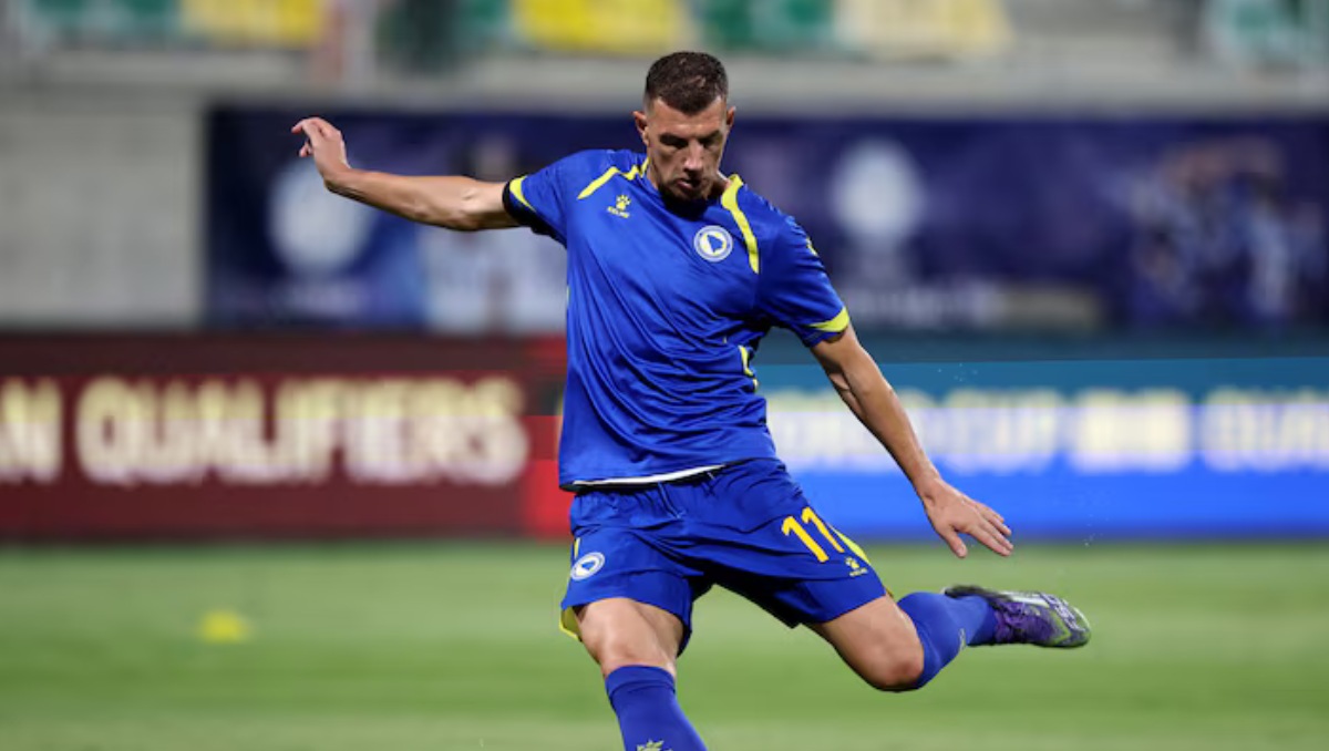 Edin Dzeko, jugador a seguir de Bosnia y Herzegovina para Mundial 2026 ...