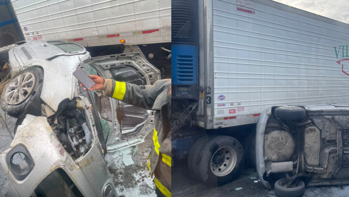 Volcadura obstruye Corredor Urbano de Altamira- Grupo Milenio